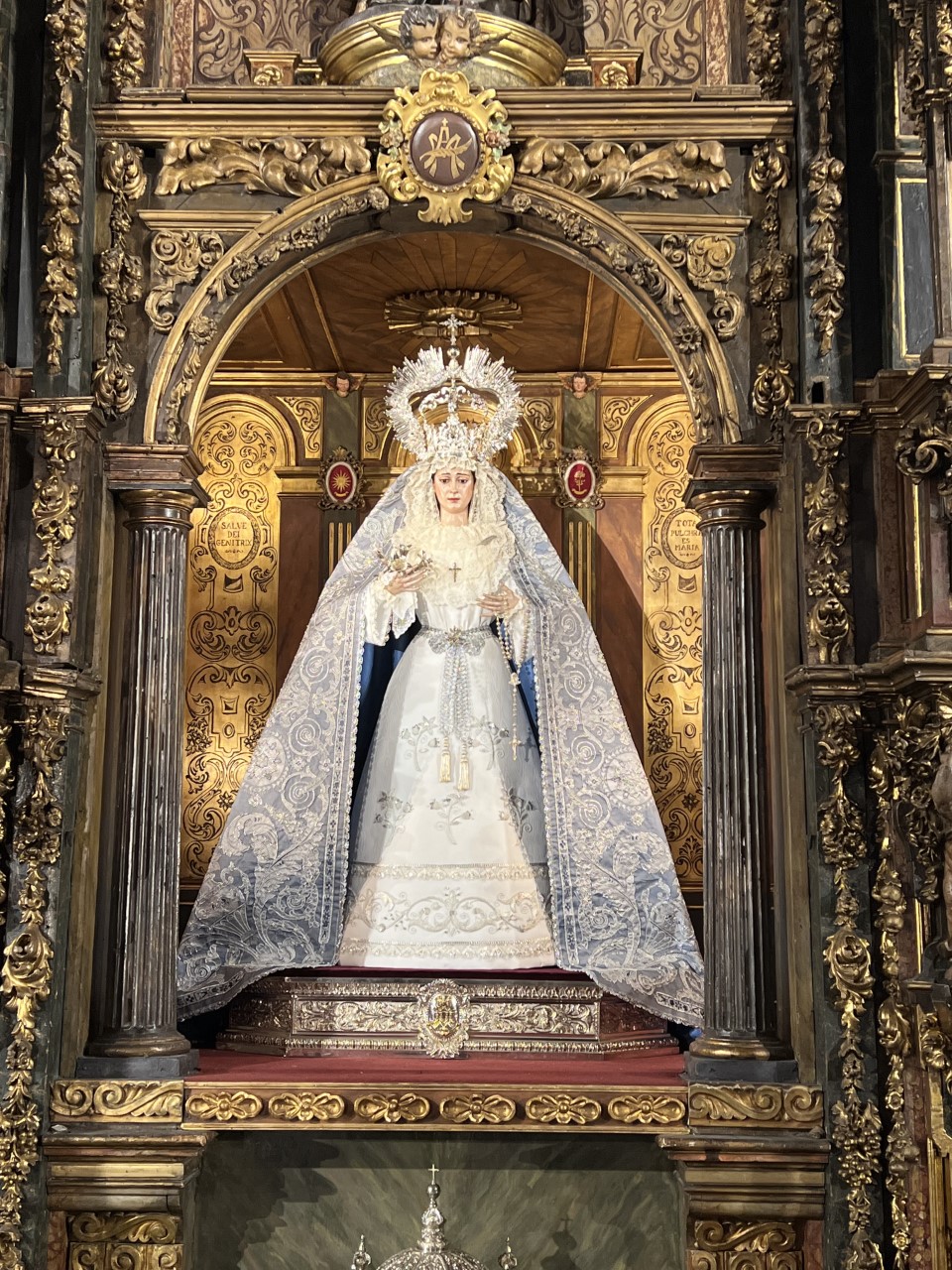 Nuestra Señora de la Palma Coronada estrena saya para la festividad de ...